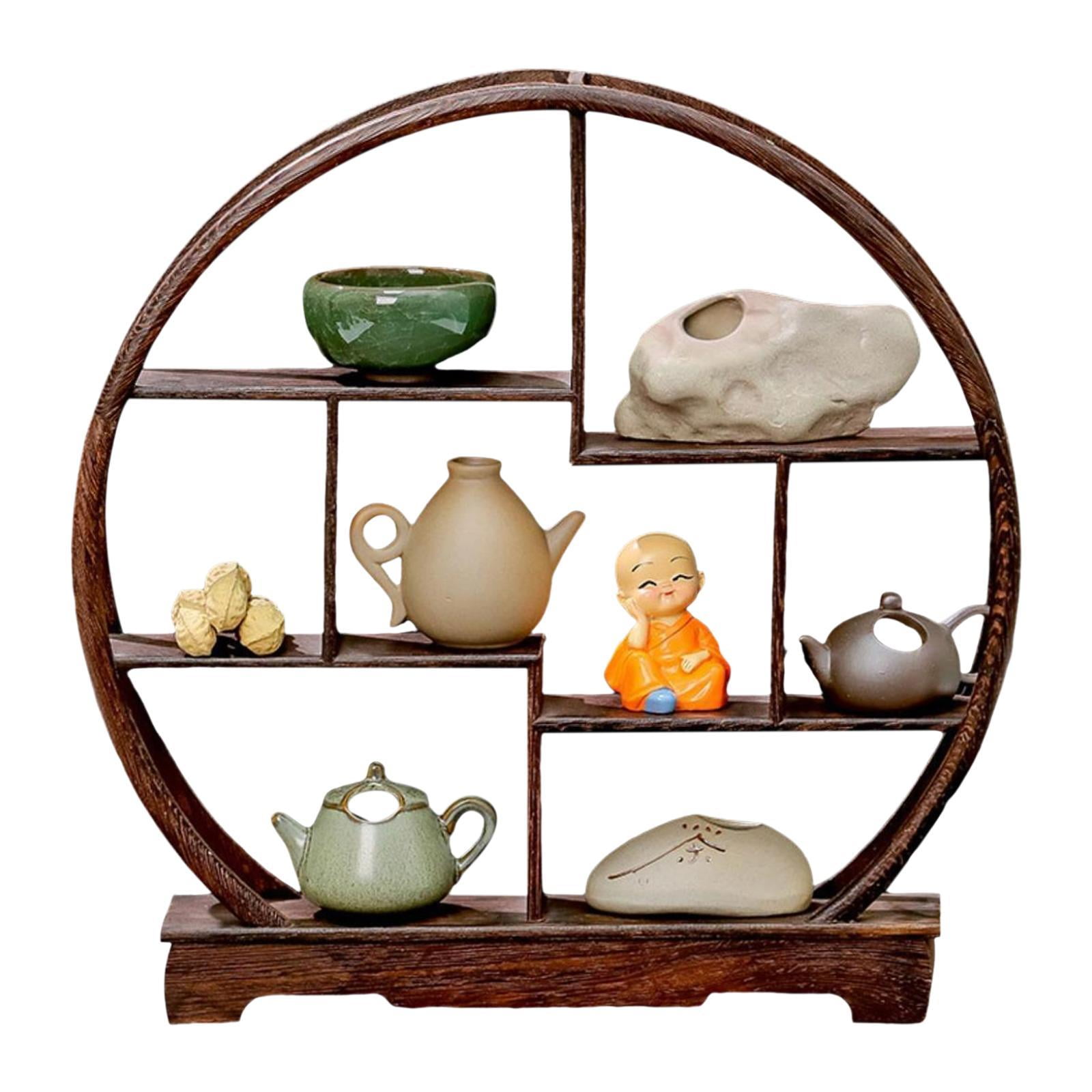 Fancyes Wooden Display Stand Items Included Traditional for Household ...