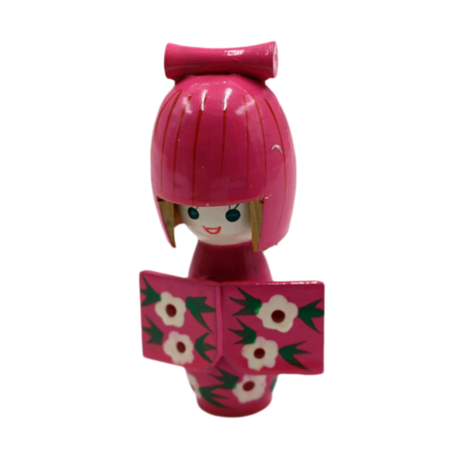 Fancyes Wooden Kimono Doll Collectible Figurine Geisha Doll for ...