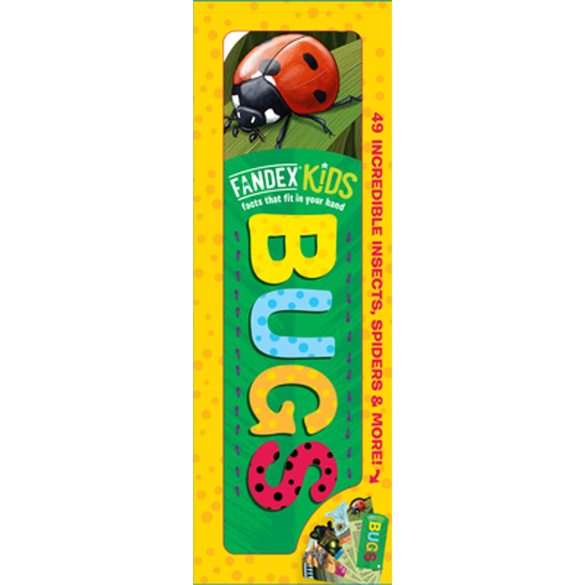 Pre-Owned Fandex Kids: Bugs: Facts That Fit in Your Hand: 49 Incredible ...