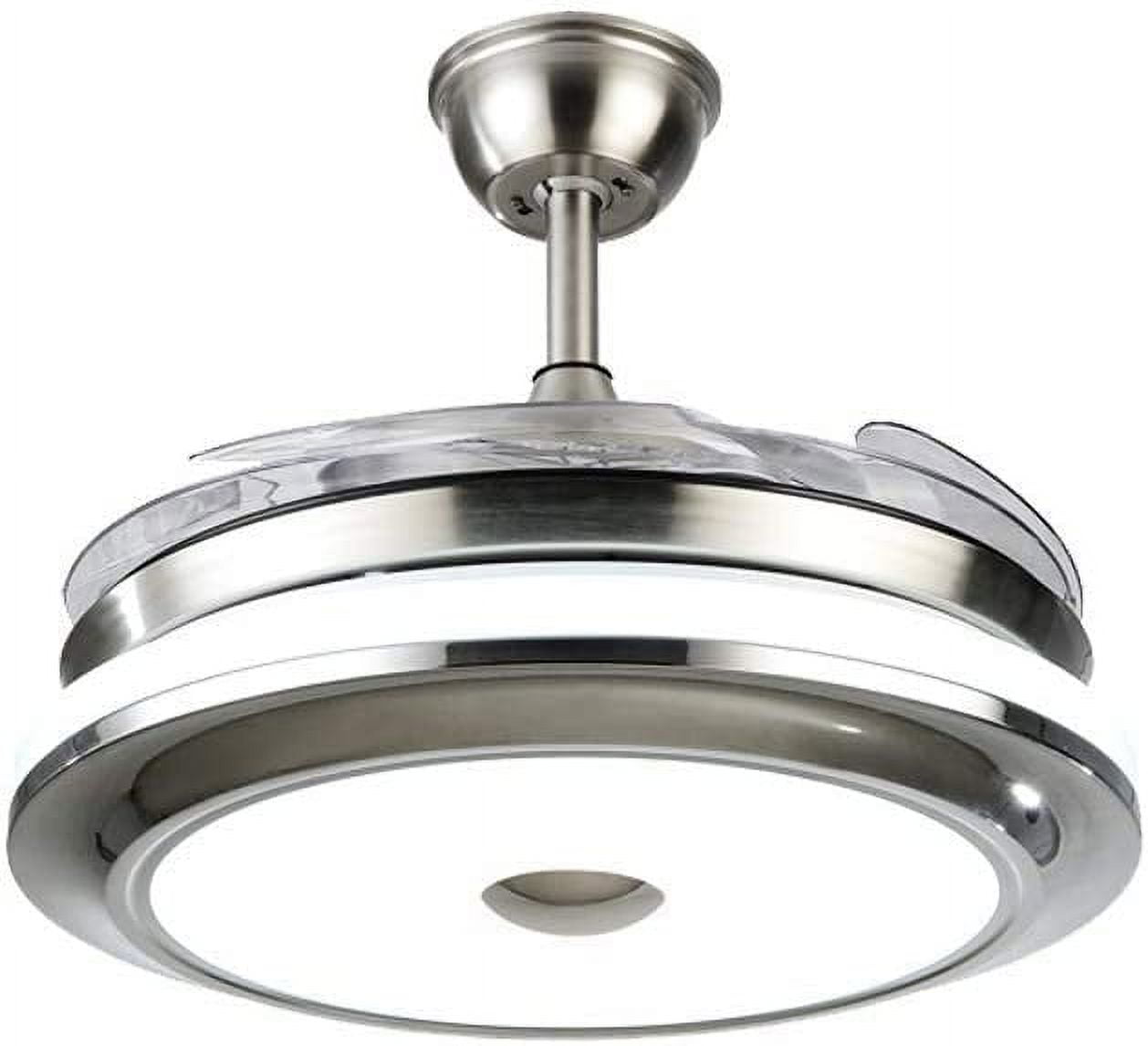 Fandian 36Inch Modern Ceiling Light with Fans Remote Control ...