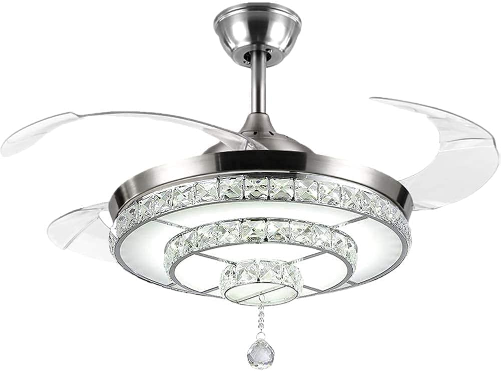 Fandian Ceiling Fan with Lights, Remote Chandelier Fixture, Fandelier ...