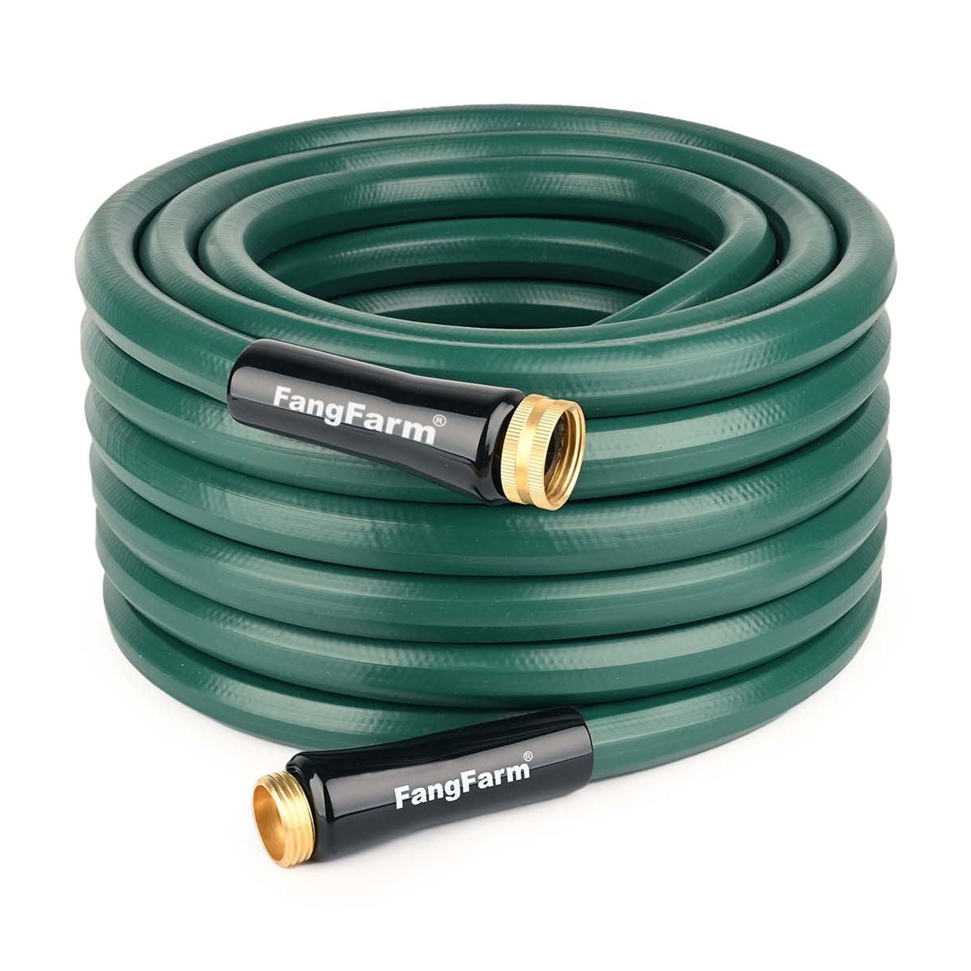 FangFarm, Rubber Garden Hose, 50 ft, 5/8 in Heavy Duty - Walmart.com