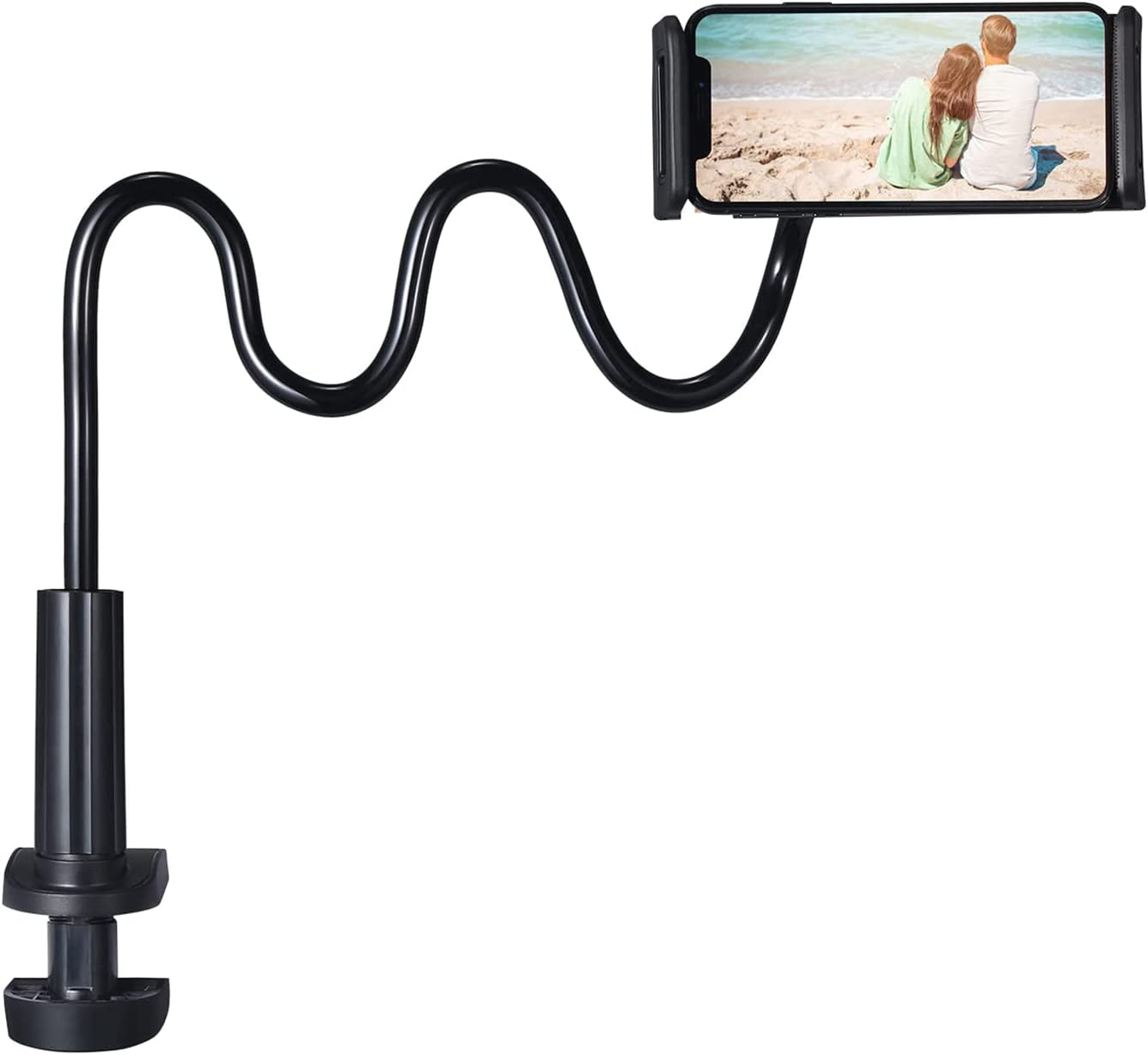 Gooseneck Cell Phone Holder, 360 Swivel Stand for Bed and Desk, 32-inch ...
