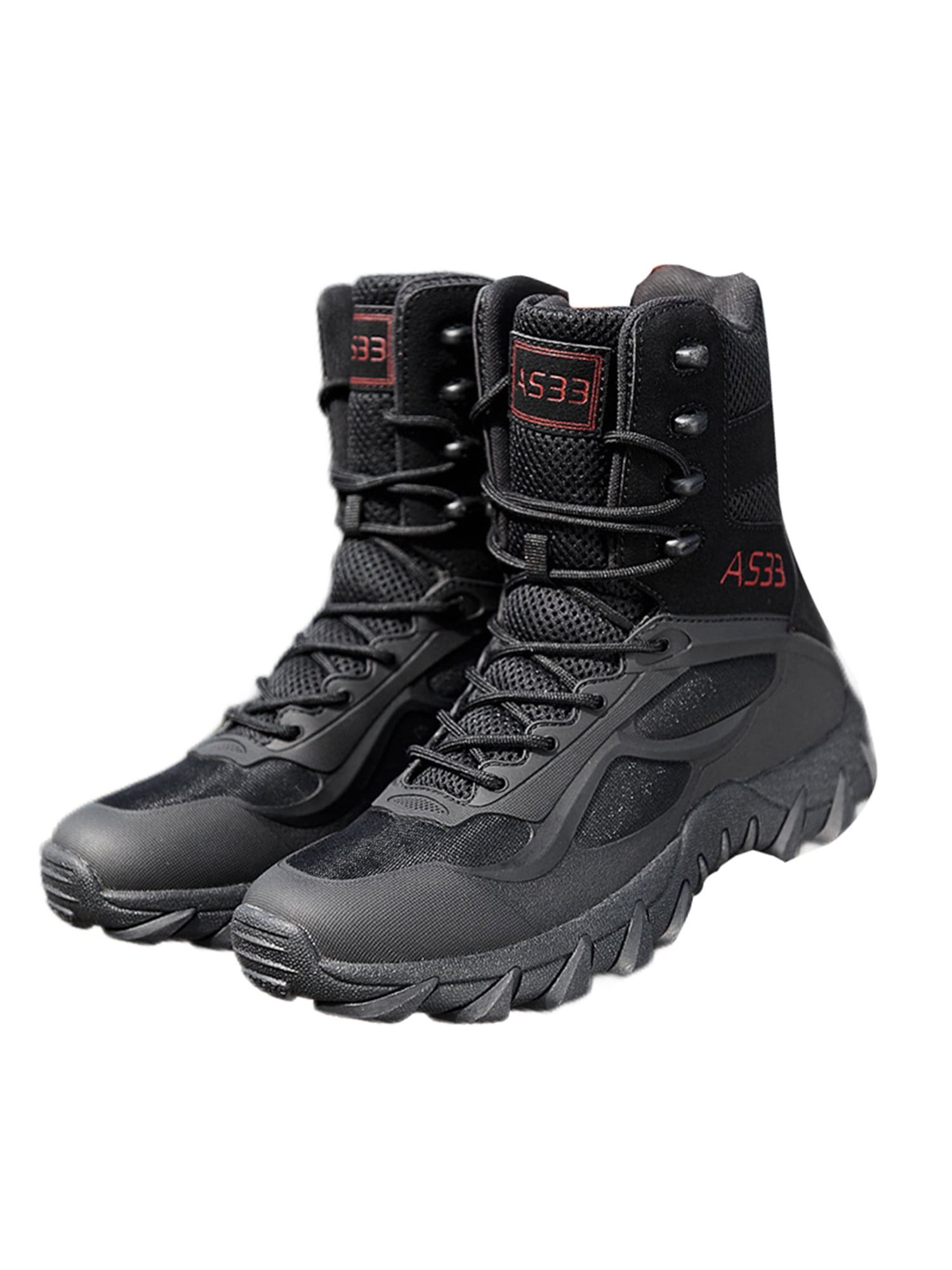 Fangasis Mens Outdoor Shoe Comfortable Army Combat Boots High Top ...