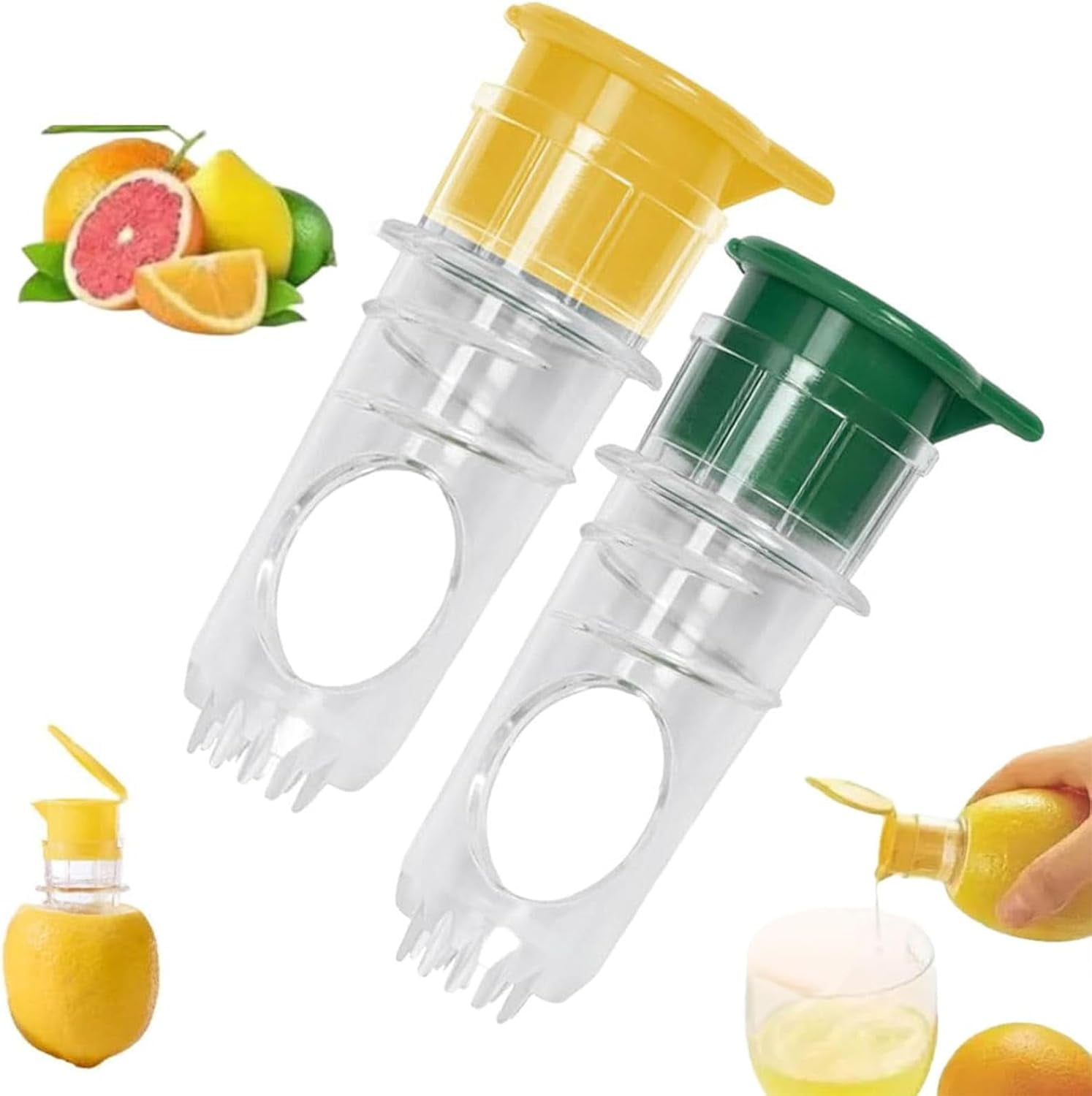 Fangbe Screw Top Lemon Squeezer, Lemon Squeezer, Manual Lemon Juicer ...