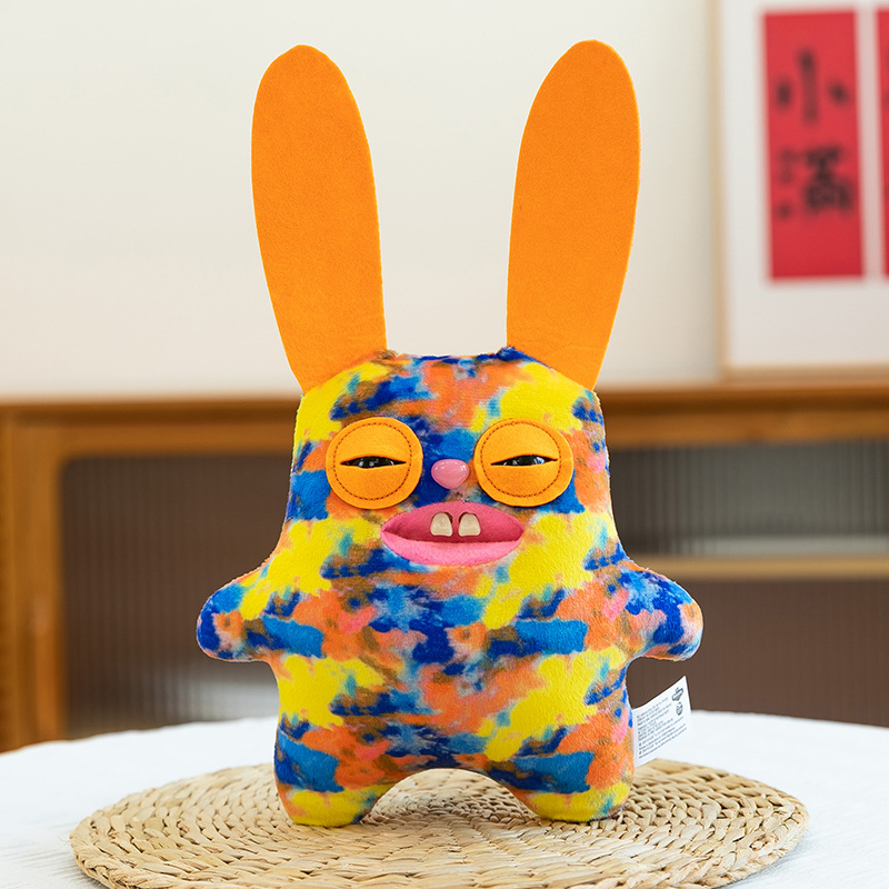 Fanged Monster Plush Toy, Cute Soft Stuffed Monster Doll, Adorable ...