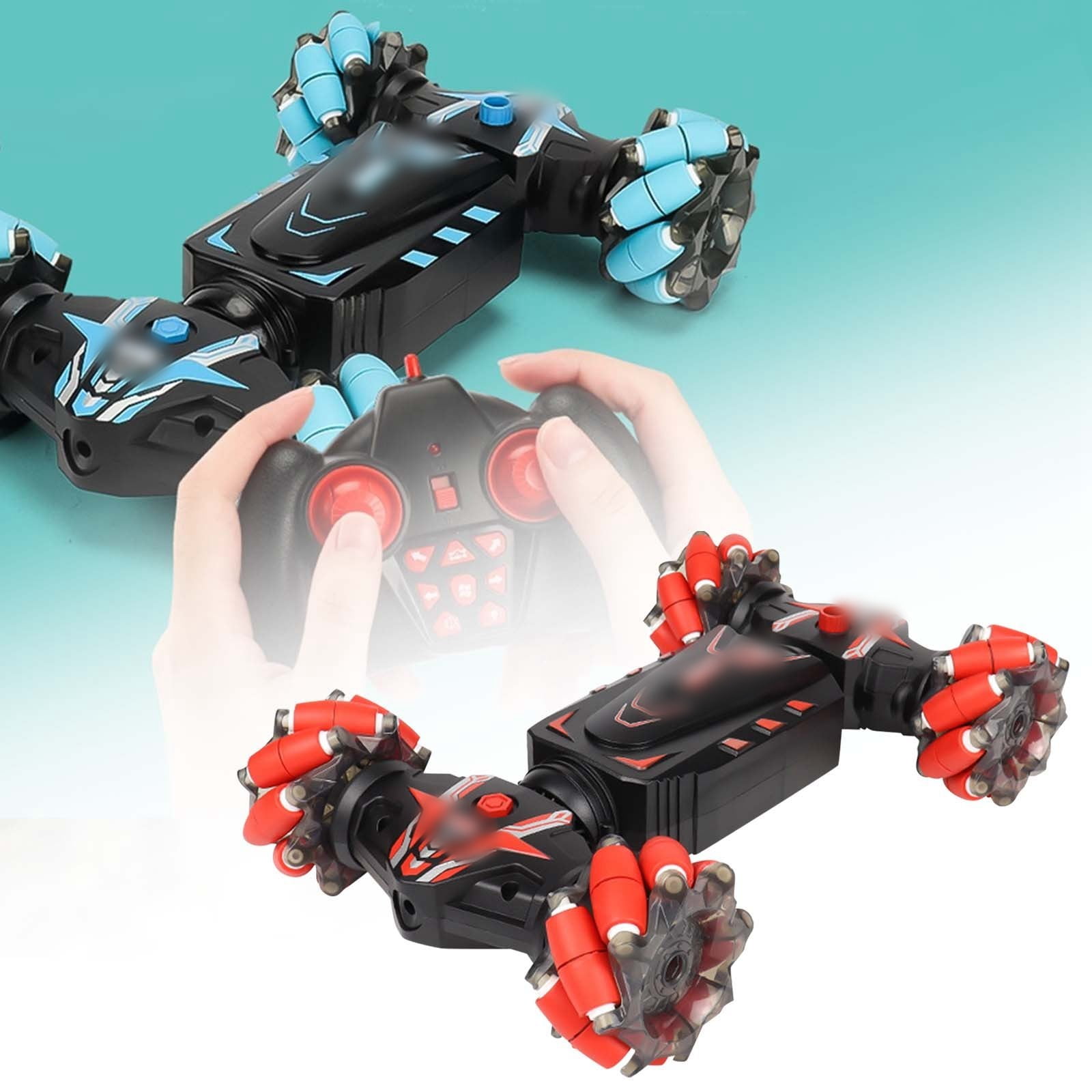 Fanglonggg Travel Remote Control Stunt Car Battery Powered Remote ...