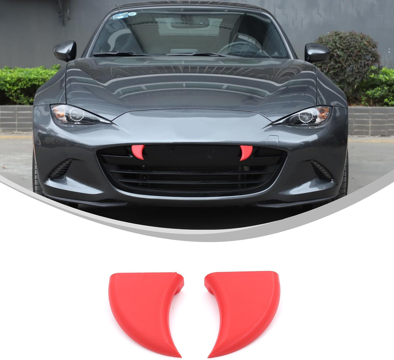 Fangs for Mazda MX5 Miata MX-5 ND 2016-2025 ccessories Halloween ...