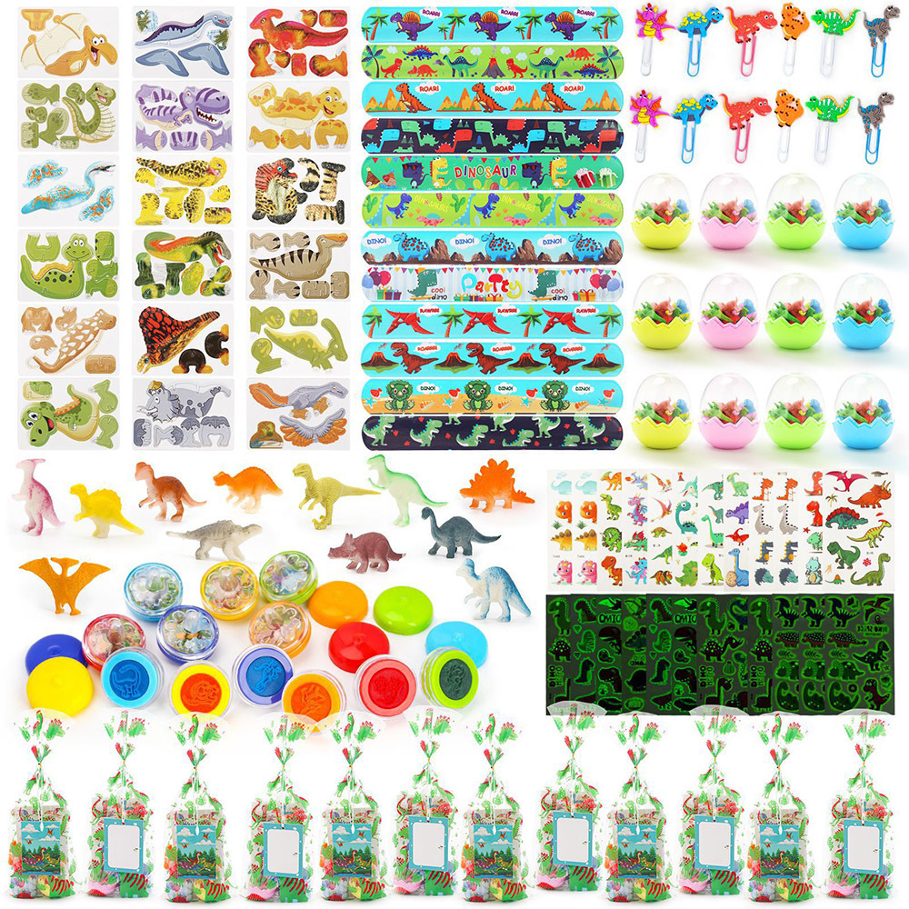 Fangsheng Dinosaur Party Favors Set for 12 Kids, Dinosaur Birthday ...