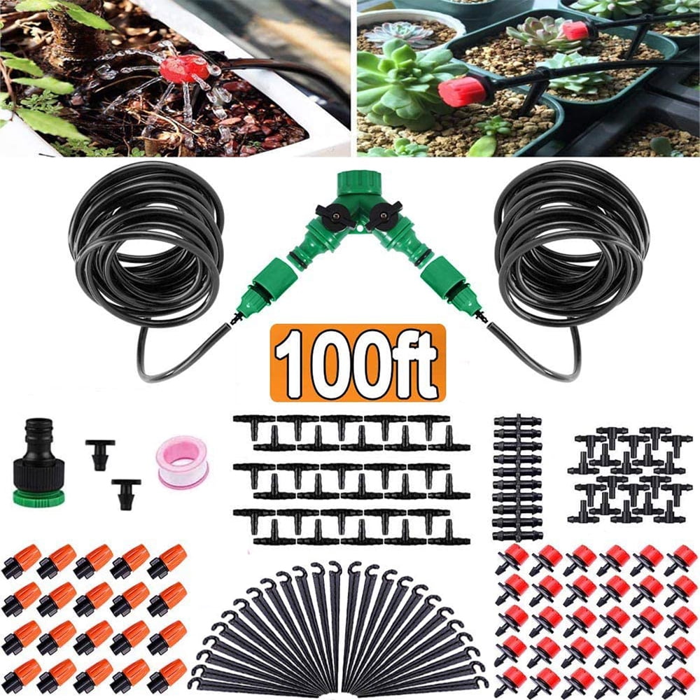 Fangsheng Drip Irrigation Kit, Greenhouse Plant Watering System for ...