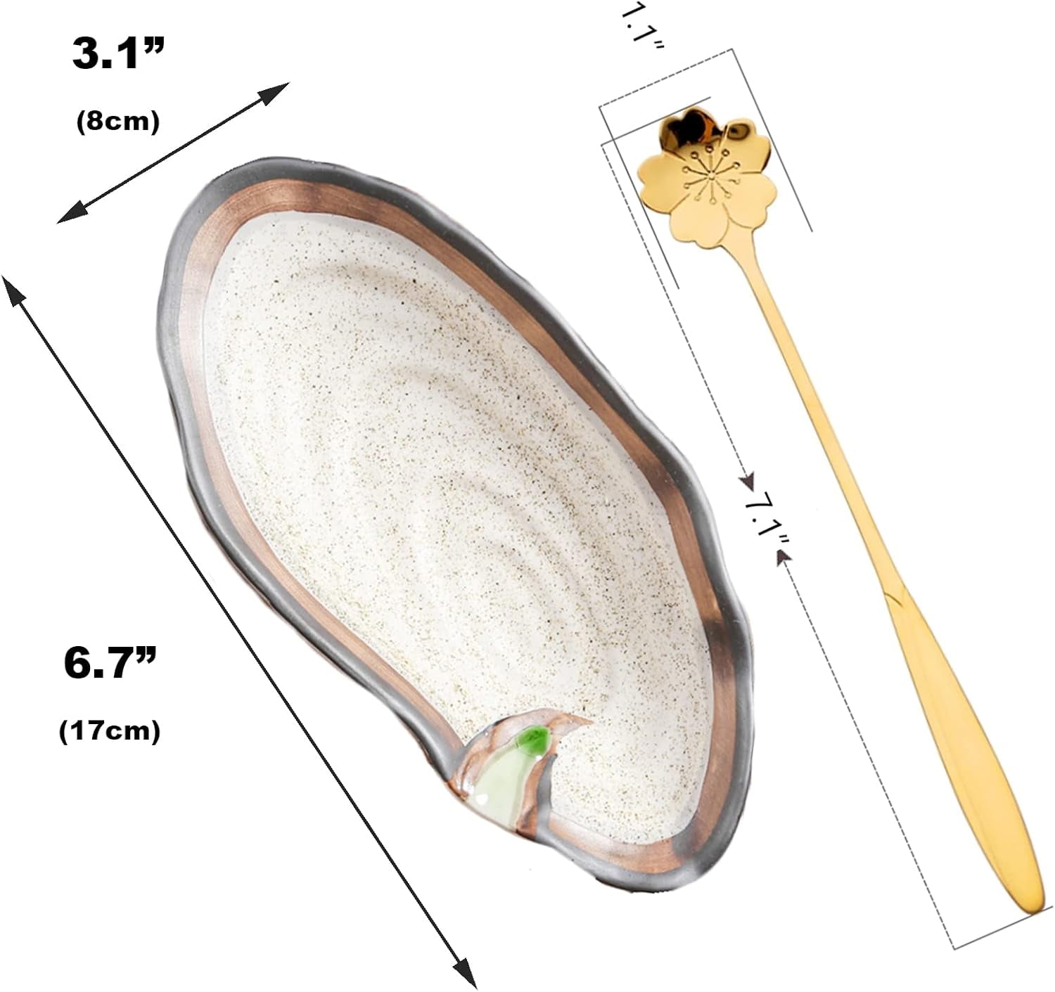 Fanhua-Ceramic Spoon Rest Cooking Spoon Holder for Kitchen Counter ...