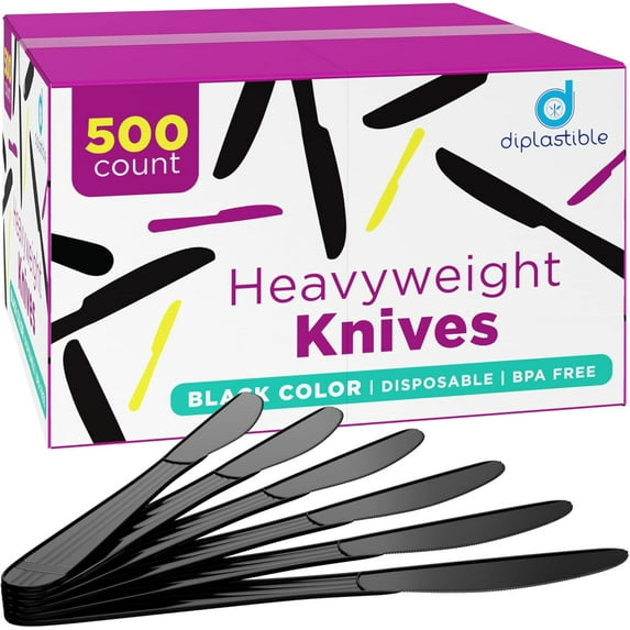 Fanhua-Plastic Knives Heavy Duty - Disposable Knives Plastic Utensils ...