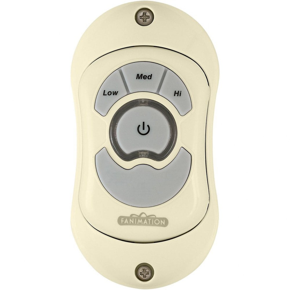 Fanimation Ch1 3 Speed Fan Remote Control - Light Almond - Walmart.com