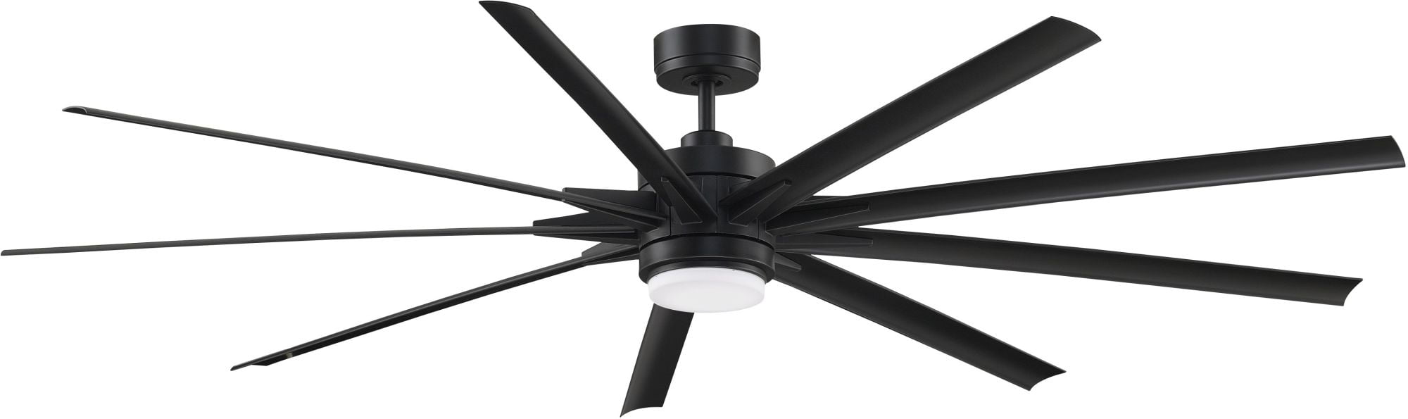 Fanimation Fpd8159w Odyn 84" 9 Blade Indoor / Outdoor Dc Ceiling Fan ...