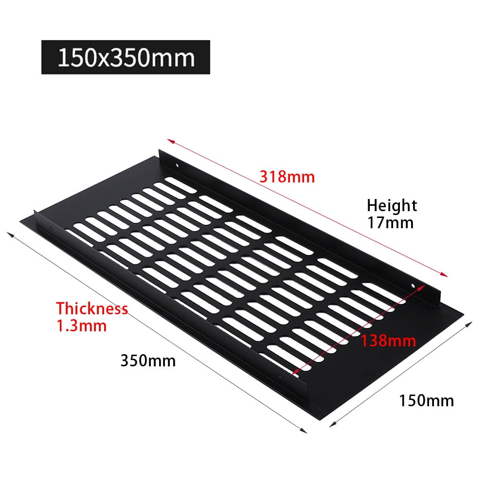 Fanjie 150Mm Aluminium Rectangular Cabinet Wardrobe Air Vent Grille ...
