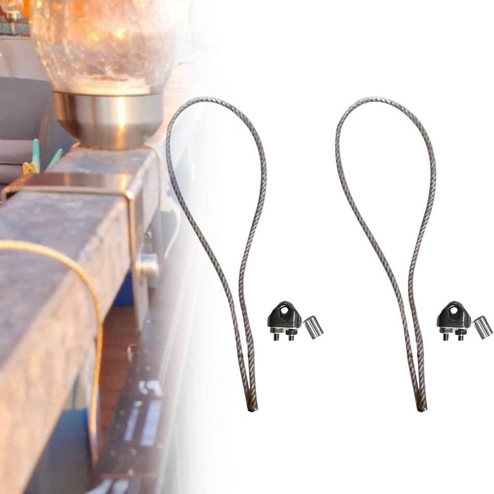 Fanjie 1Pair Balcony Hook Steel Wire Rope Stainless Steel For Solar ...
