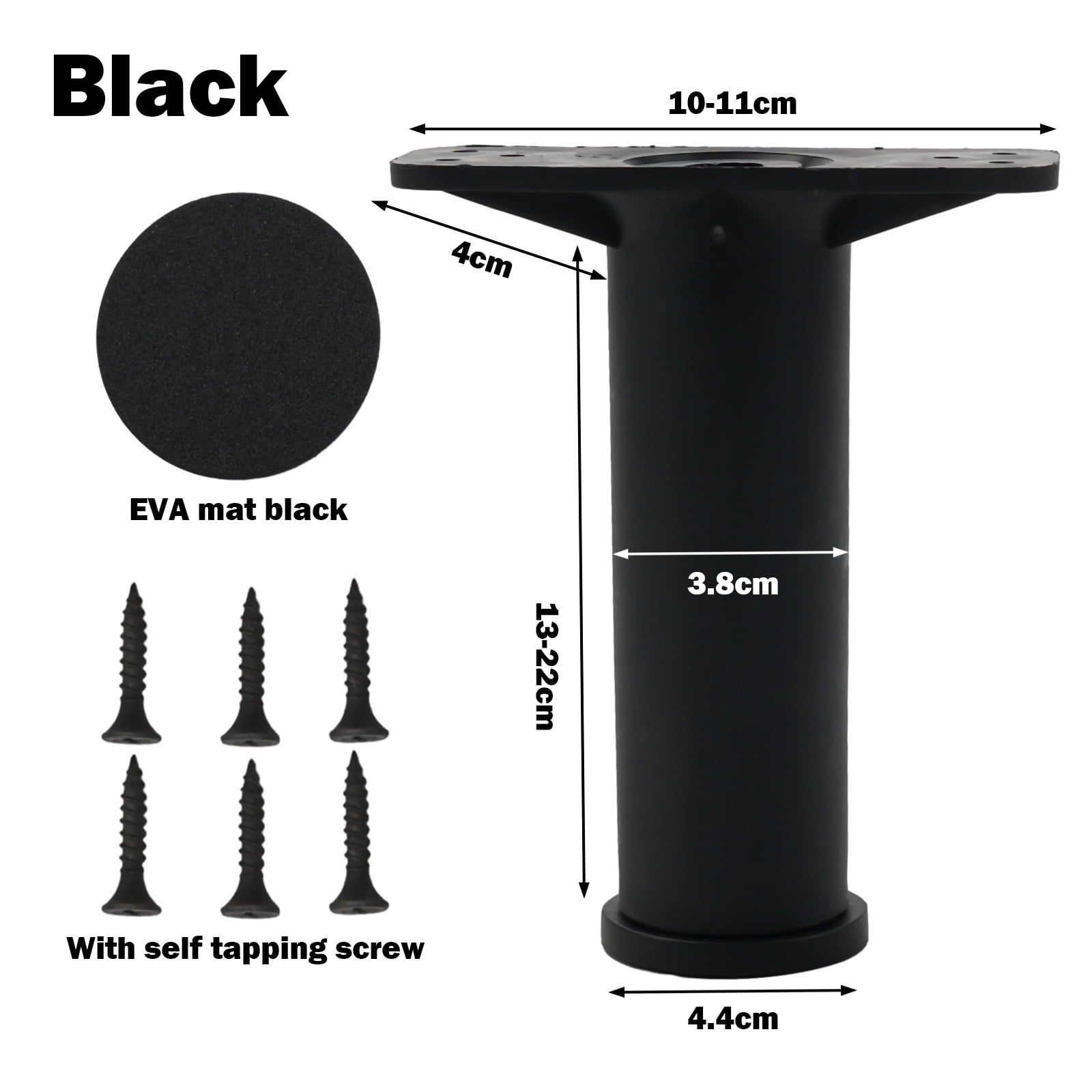 Fanjie Adjustable Telescopic Furniture Heightening Bracket Bed Beam ...