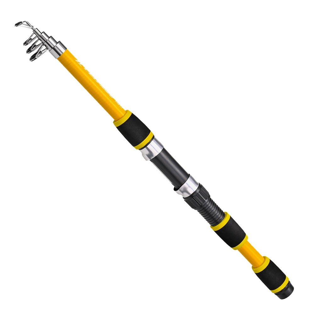 Fanjie Brand New Portable 1.8M Telescopic Fishing Rod Fishing Gear Rod ...