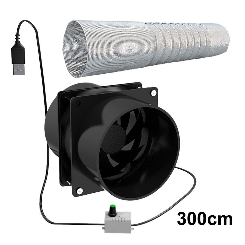 Fanjie Duct Exhaust Air Ventilation Fan 10.5*8*6.5 Cm Home Kitchen ...