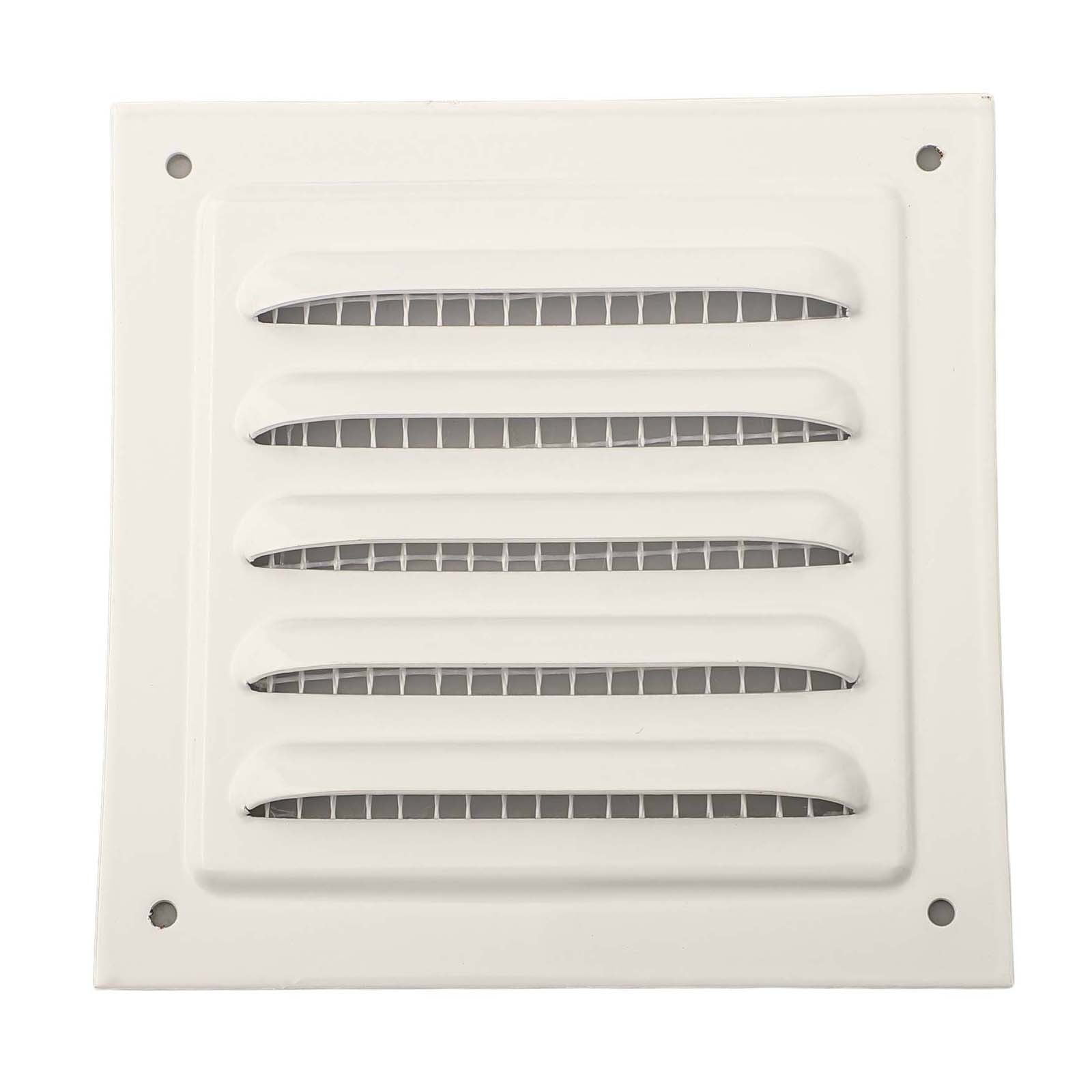 Fanjie Louver Air Vent Grille Ventilation Cover Aluminum White Wall ...