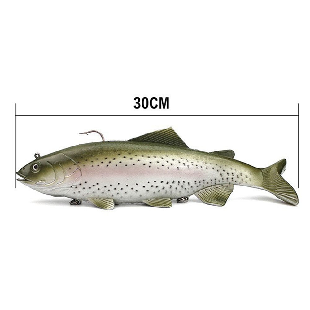 Fankenuo 1Pc Soft Fishing Lure 20cm 100g 30cm 400g Silicone Soft ...