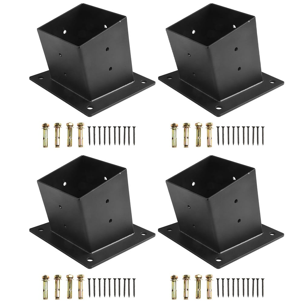 Fankenuo 1pc Pergola Brackets Slanted Roof Pergola Brackets Wall Mount ...