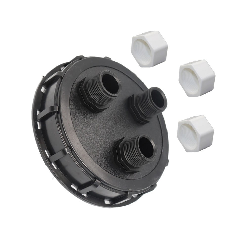 Fankenuo 1pcs 1/2/3hole DN150 IBC Vented Lid 163mm Dia With 1in Male ...