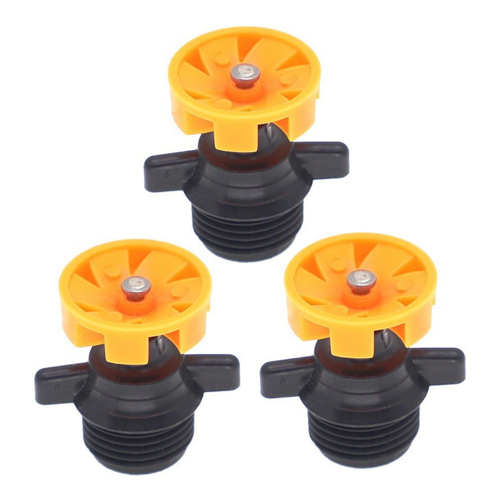 Fankenuo 3pcs 360 Degree Rotating Irrigation Nozzle Turning Sprinkler ...