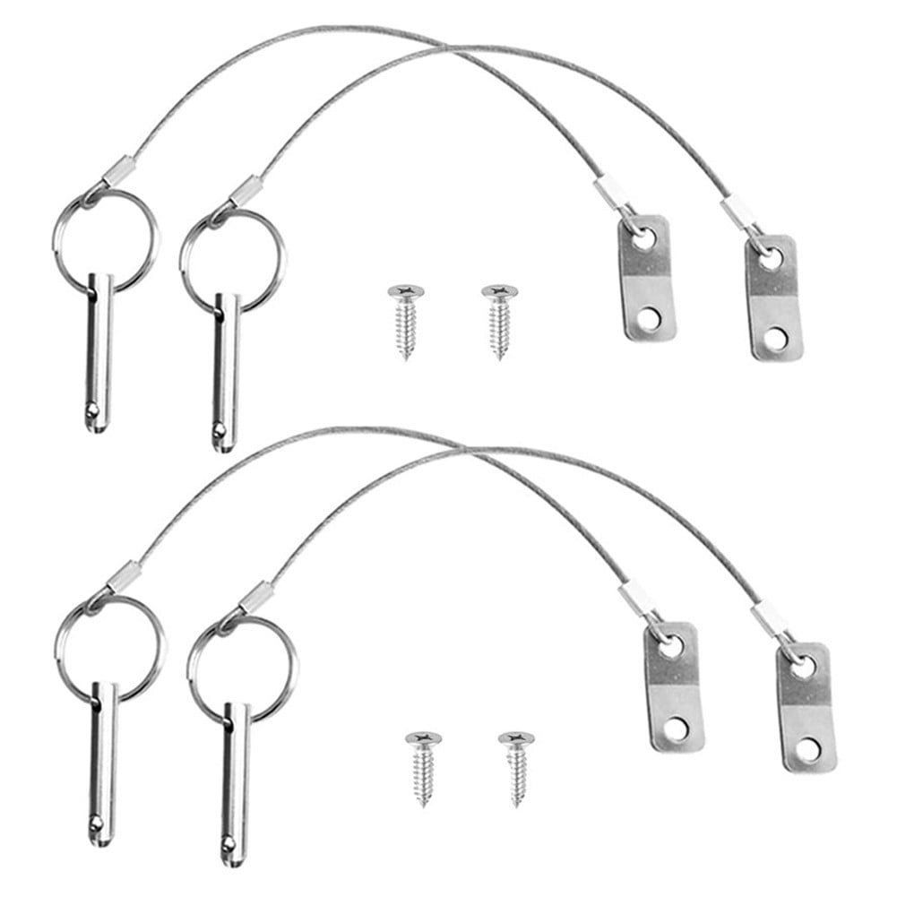 Fankenuo 4PCS Length 160mm/6.3inch Quick Release Pin With Lanyard For ...