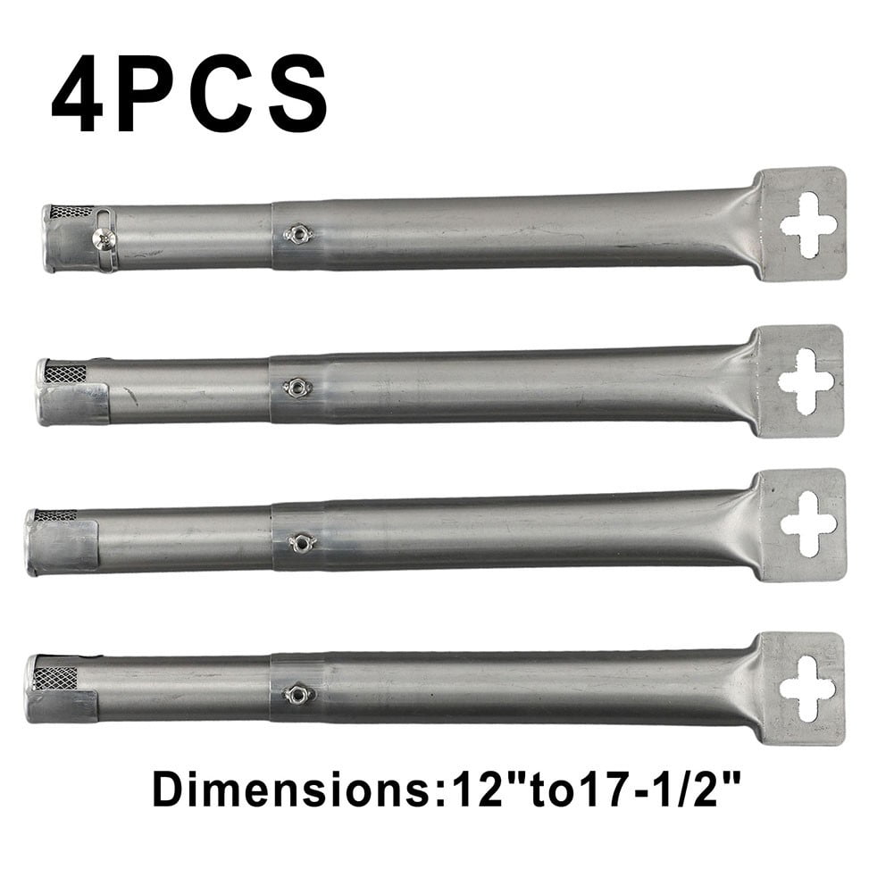 Fankenuo 4PCS Stainless Steel BBQ Grill Tube Burners Heavy Duty Easy ...