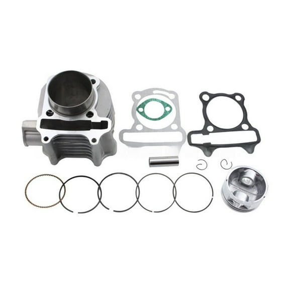 Fankenuo 57.4mm Big Bore Cylinder Piston Kit for GY6 4-S 125cc 150cc ...