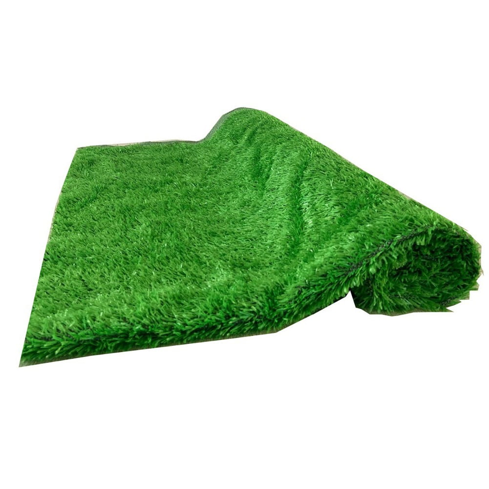 Fankenuo Artificial Grass 1x1m Garden Outdoor Green Fake Lawn Turf 20mm ...