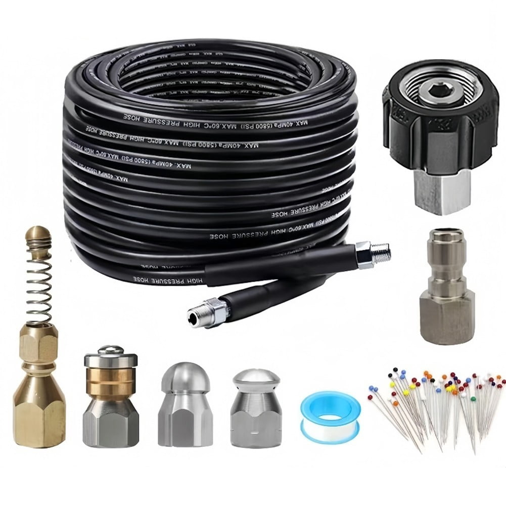 Fankenuo Drain Pipe Cleaner Drain Cleaning Hose Optimized Compatibility ...