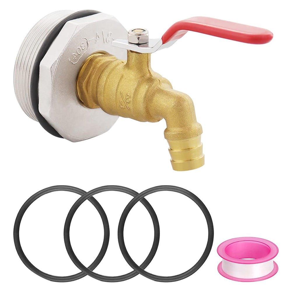 Fankenuo Drum Faucet 3/4" Brass Drum Spigot Faucet with Gaskets for 55 ...