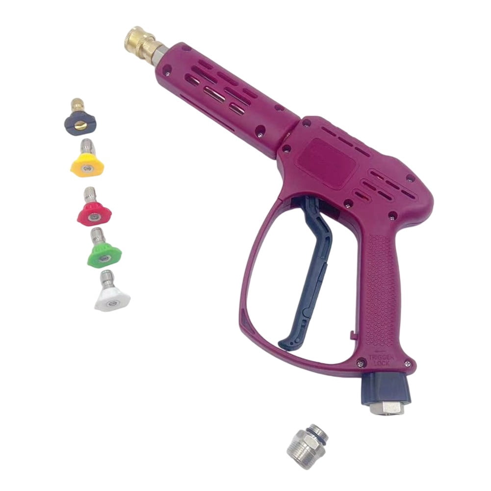 Fankenuo High-Pressure Washer pistol for Hot & Cold Water – 5 Nozzle ...