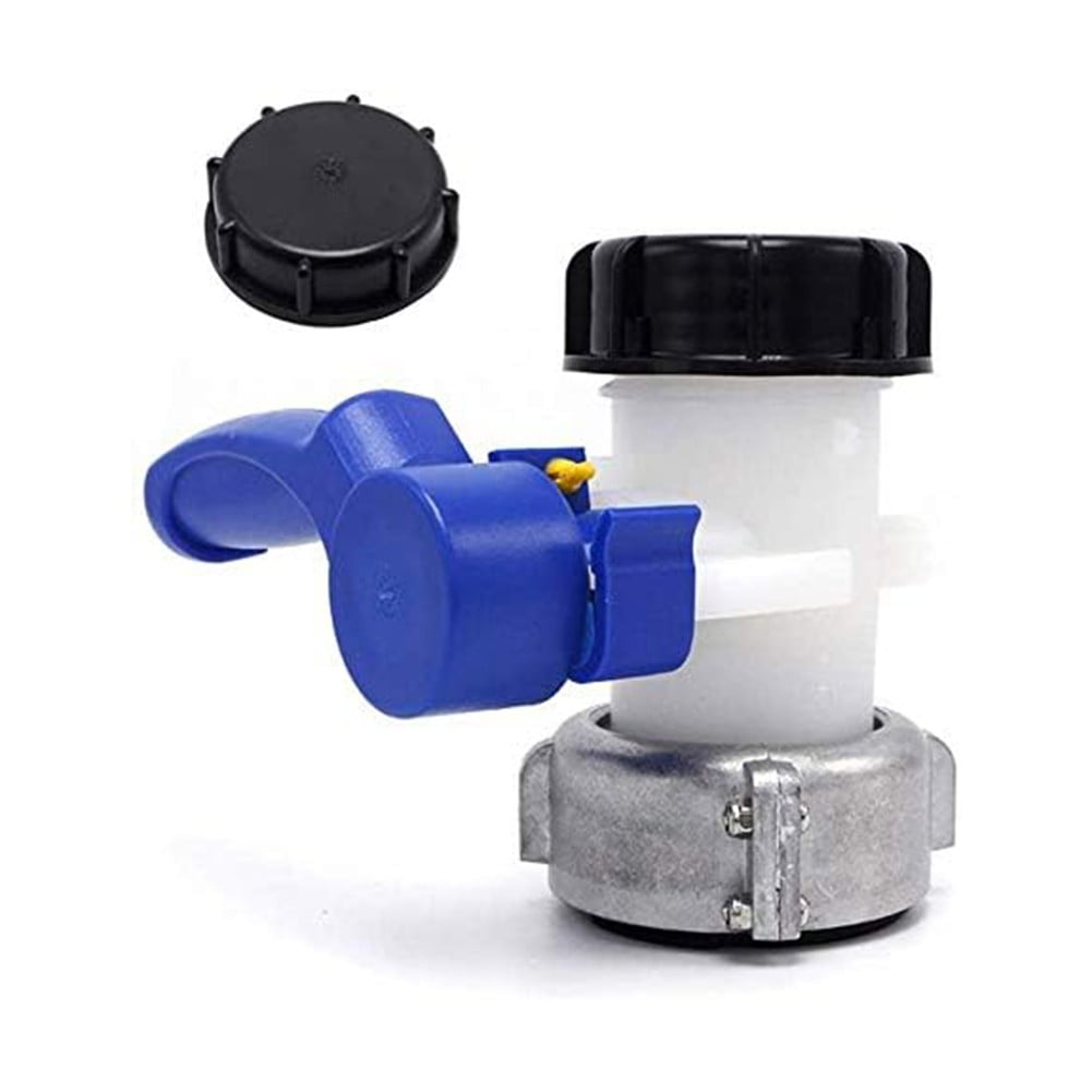 Fankenuo IBC Water Tank Adapter Outlet Tap Stopcock Adapter IBC Tote ...