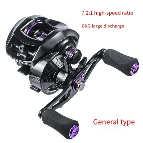 Fankenuo Outdoor Fishing 7.2:1 Fishing Reel - 25-Level Magnetic Brake ...