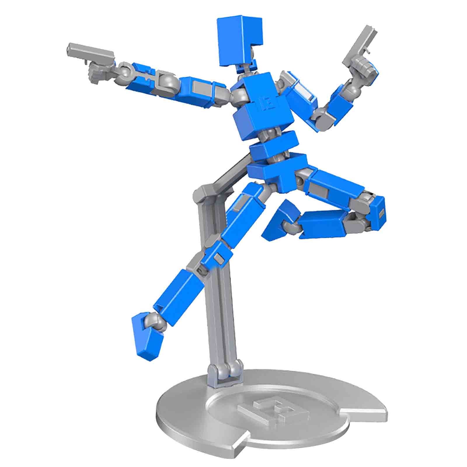 Fankiway Action Figures Joint Movable Toys, Action Figure Printed ...