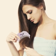 Folding Mini Pocket Hair Comb with Mirror Travel Set - Walmart.com