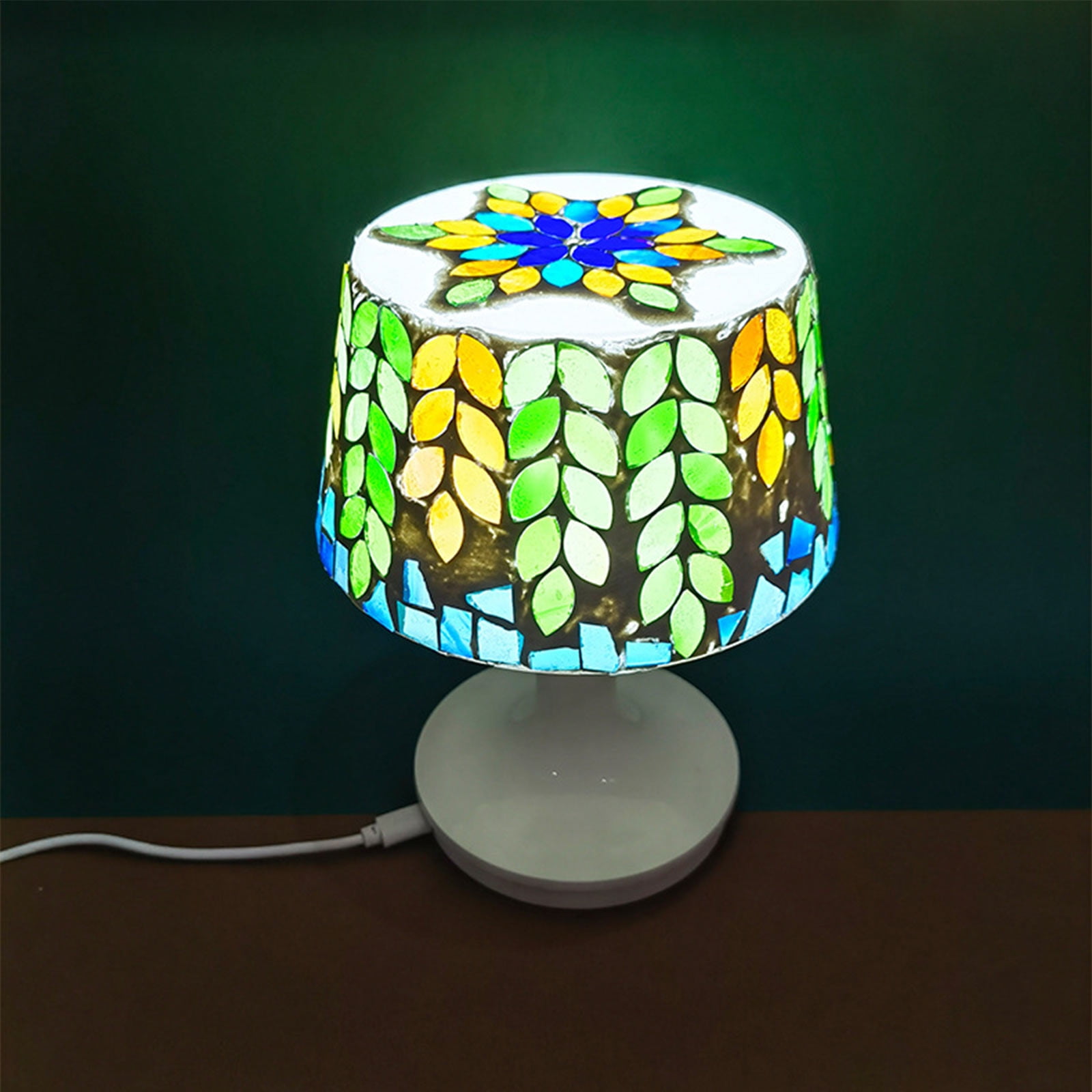 Fankiway DIY Mosaic Night Light Kit, Make Your Own Mosaic Night Light ...