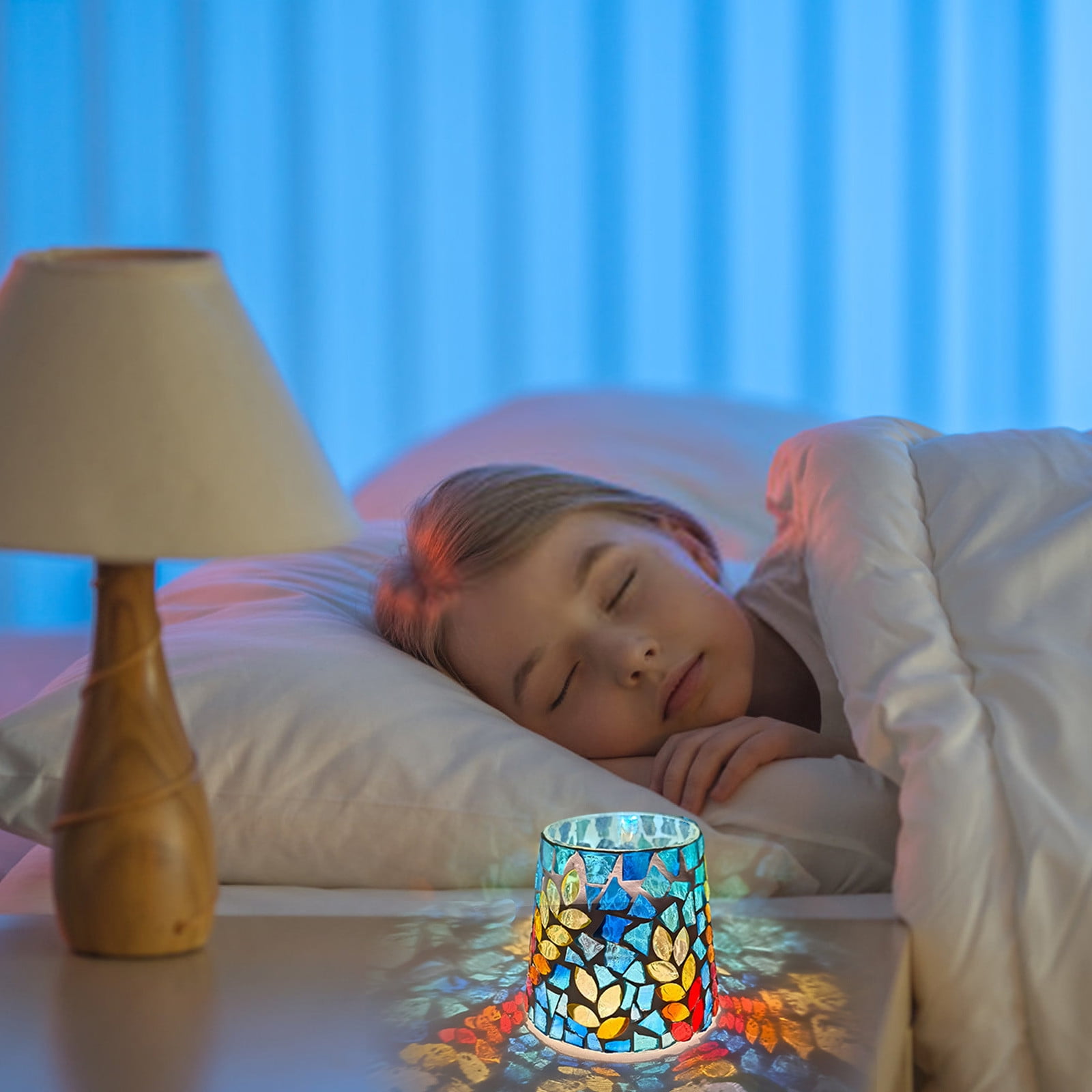 Fankiway DIY Mosaic Night Light Kit, Make Your Own Mosaic Night Light ...