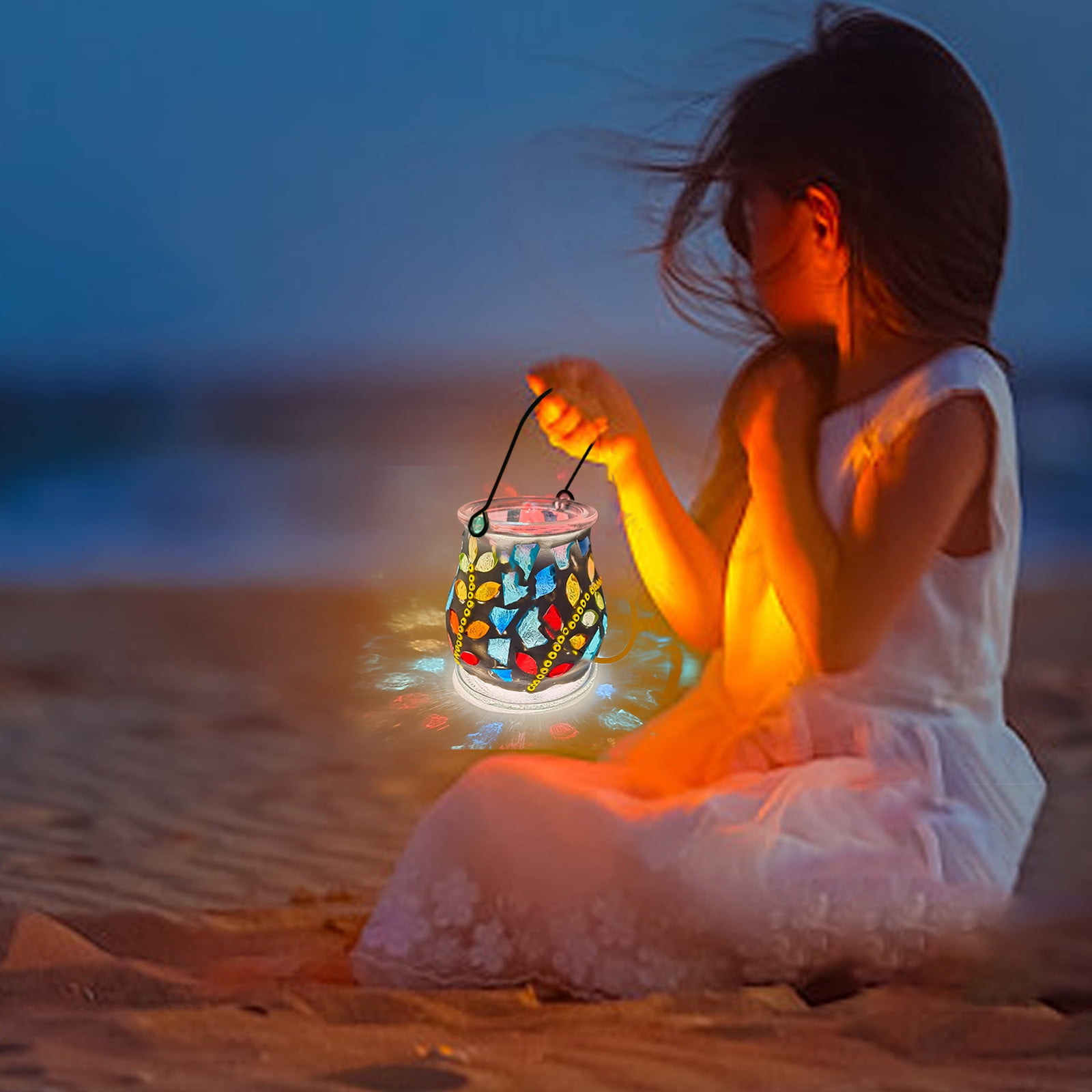 Fankiway DIY Mosaic Night Light Kit, Make Your Own Mosaic Night Light ...