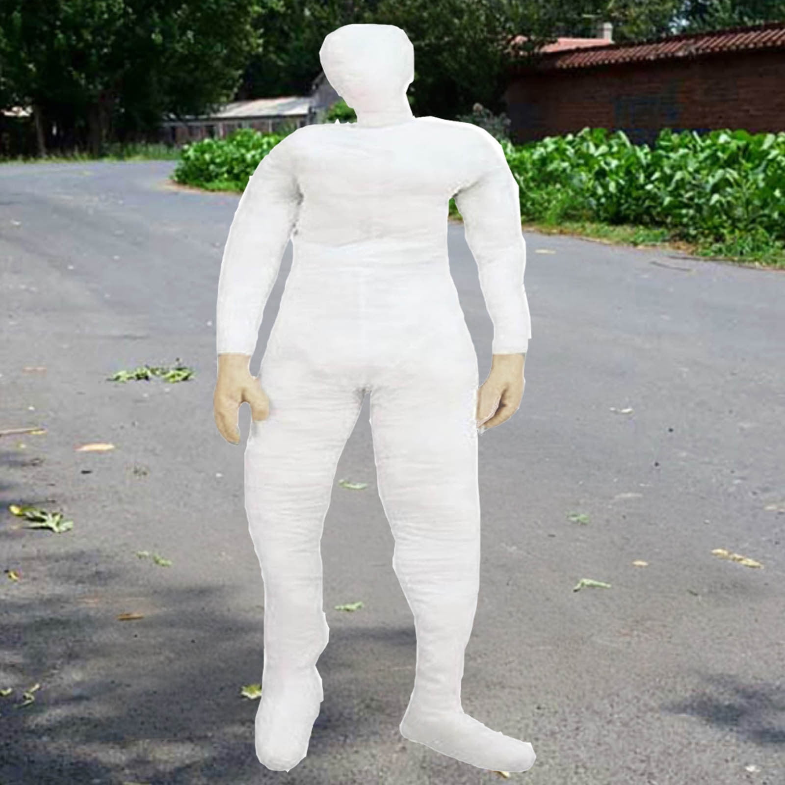 Fankiway Home Decor Life Size Dummy 72.83in Size With Hands Halloween ...