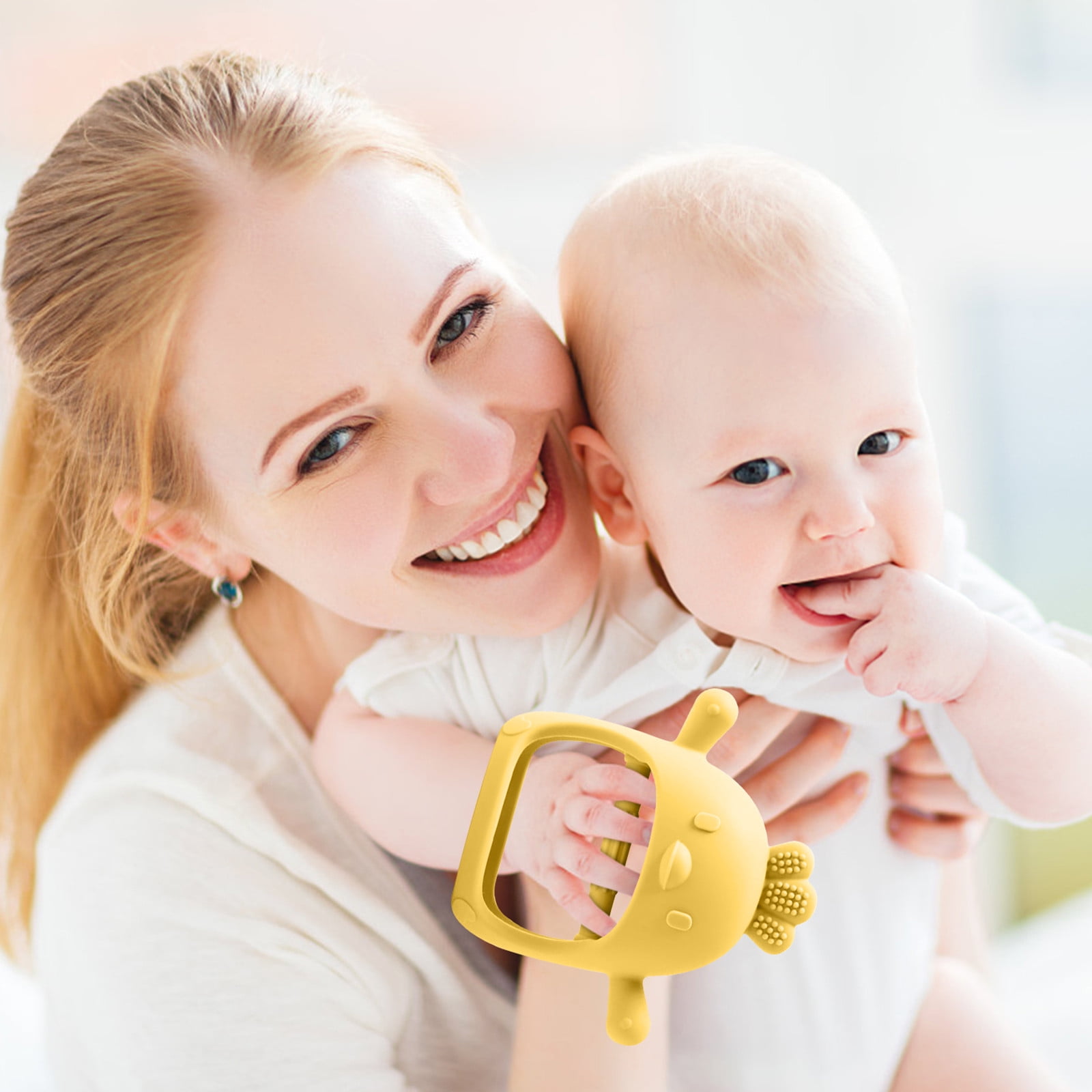 Fankiway Silicone Teething Glove,Silicone Chicken Baby Gutta Percha ...