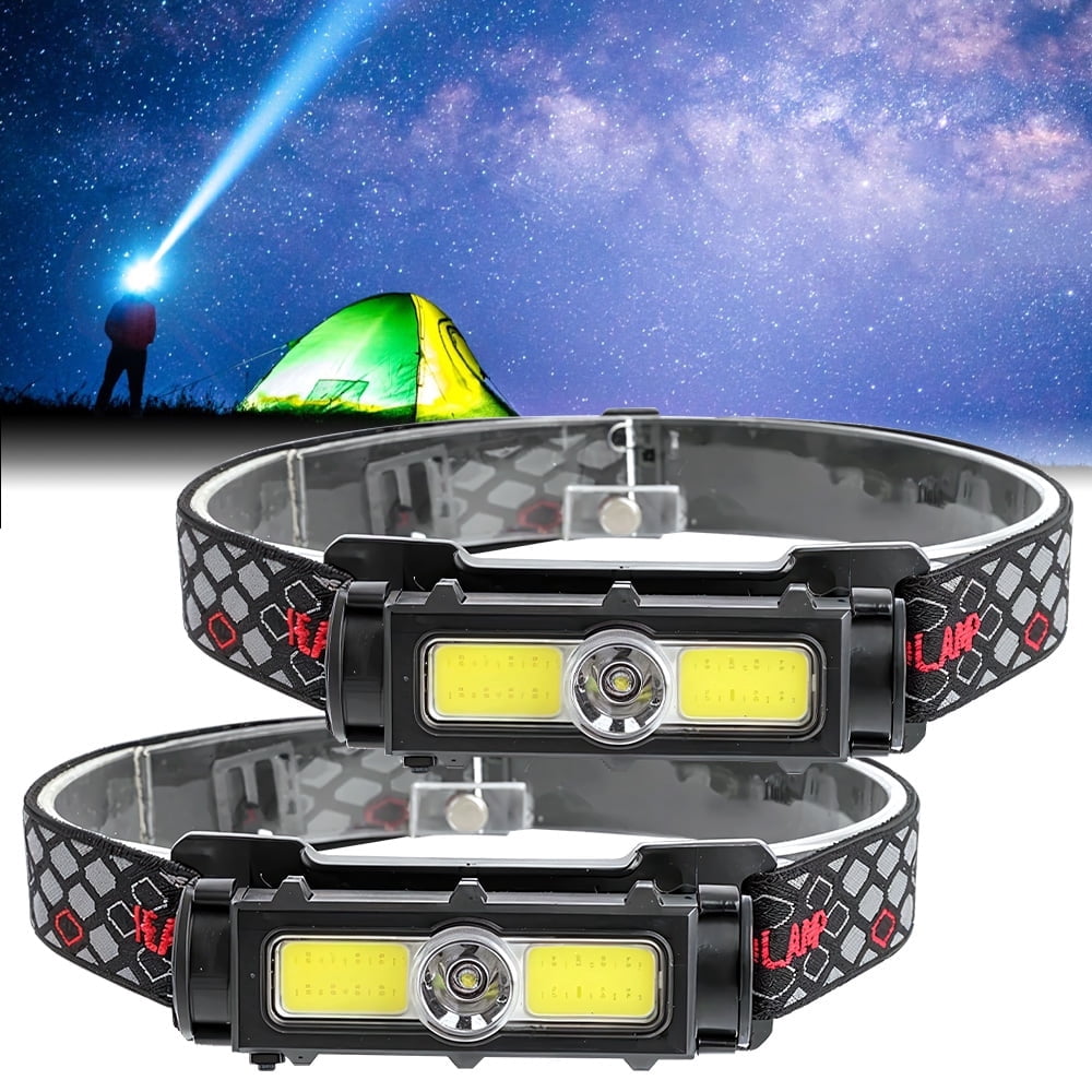 Fanle Ultra Series LED 1200 Lumen Headlamp with Adjustable Strap 2PACK ...
