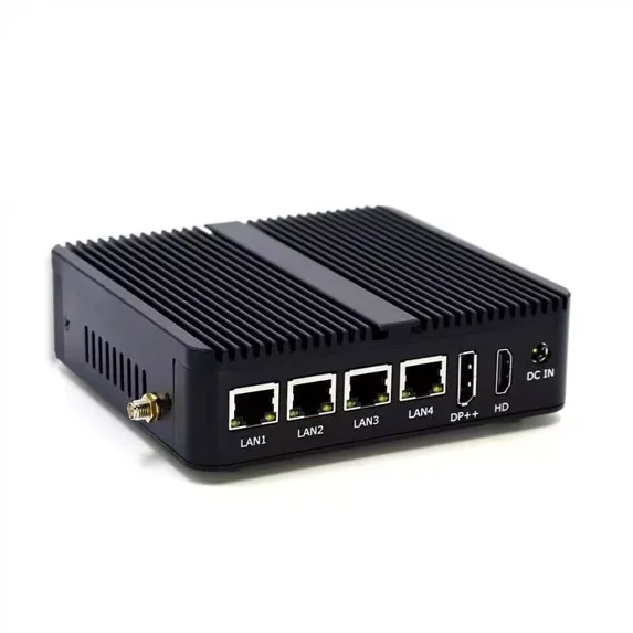 Fanless Mini PC N100, Intel Alder Lake N100 (3.4GHz), 8GB DDR4 RAM ...