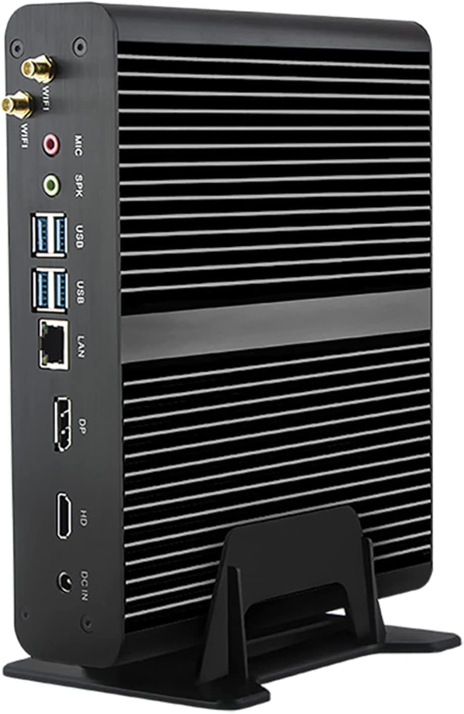 Fanless Mini PC, Thdeukoty Desktop Computer i7-1165G7 Windows 11 Pro ...