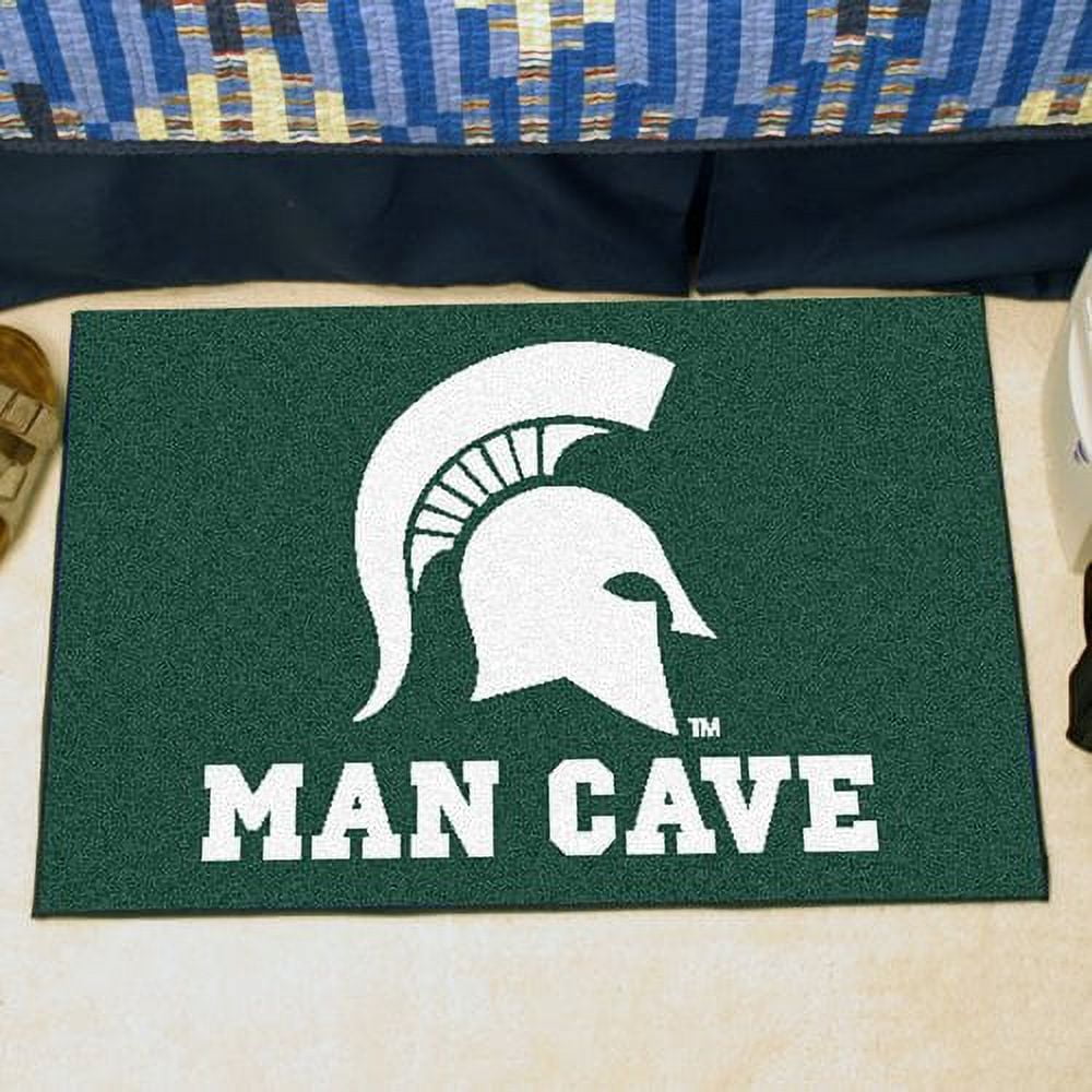 Fanmats Michigan State University Spartans Man Cave Starter Rug 19"x30 ...