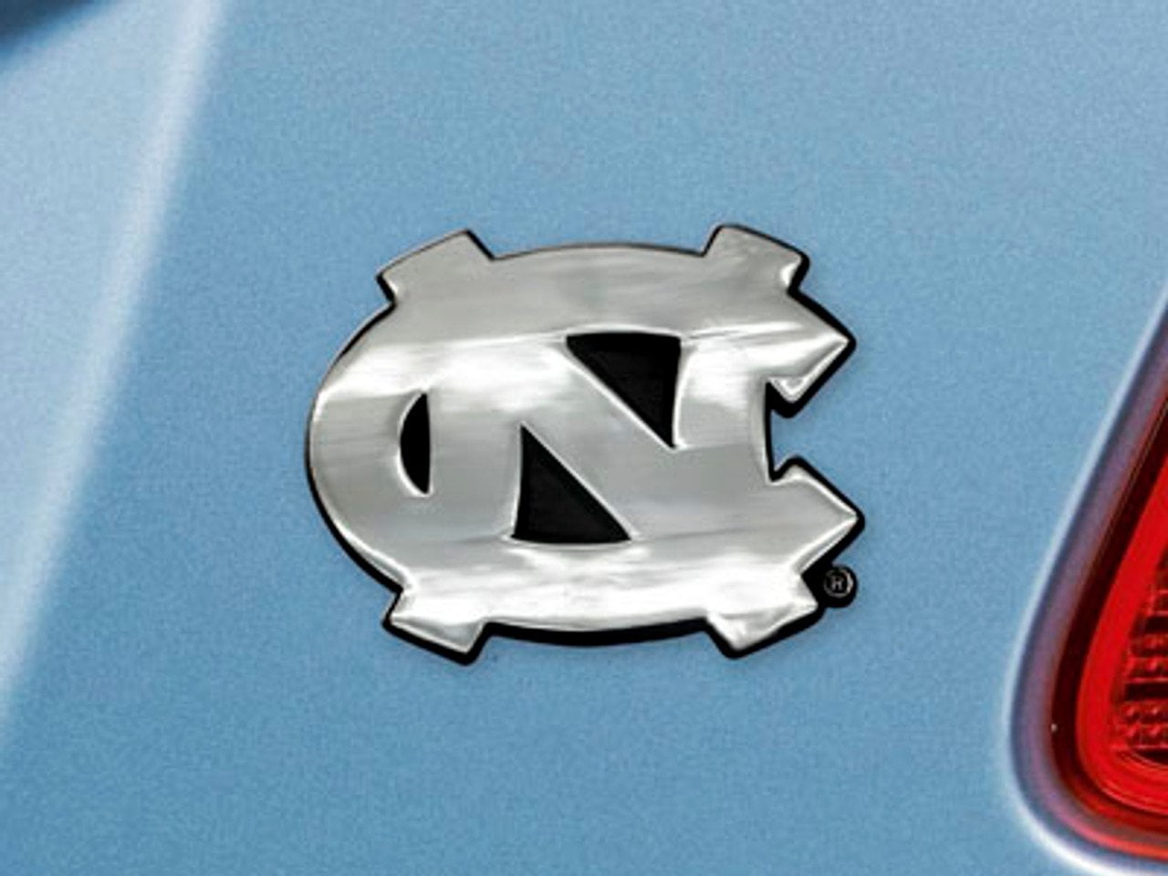 Fanmats University of North Carolina Emblem - Chrome, 3D Design ...