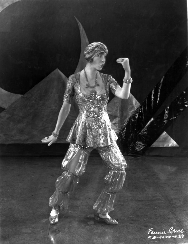 Fannie Brice Performing in Black and White Portrait Photo Print (8 x 10 ...